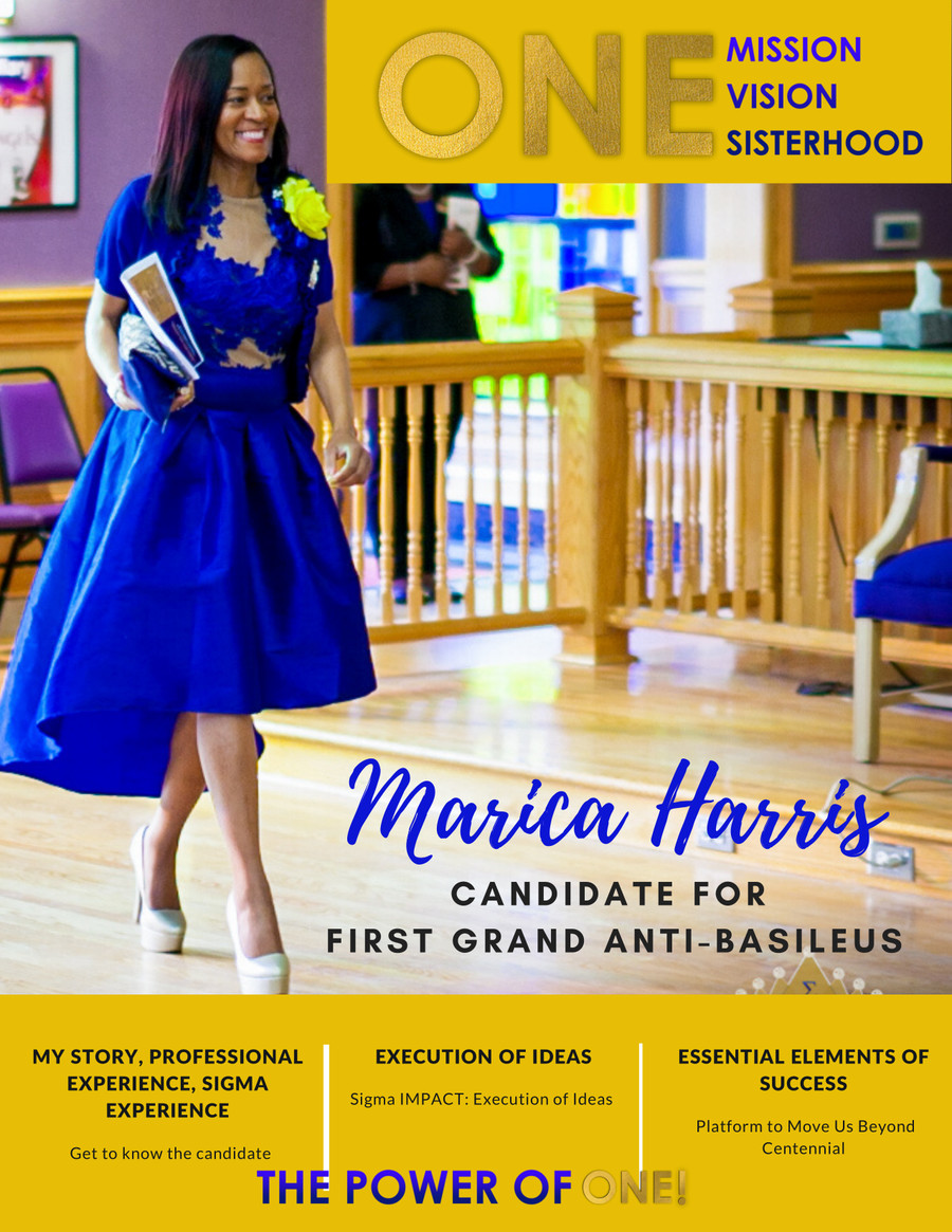 ONE Mission, ONE Vision, ONE Sisterhood! by Marica Harris - Flipsnack