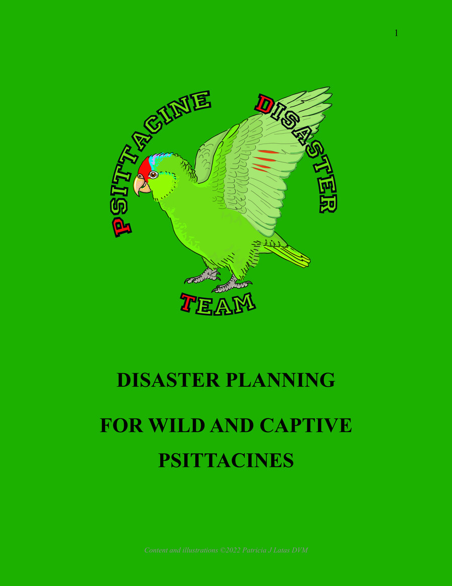 Psittacine Disaster Team Planning and Preparedness by Wild Parrot ...