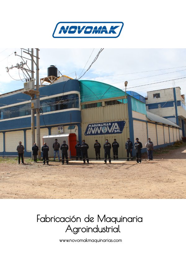Catálogo NOVOMAK 2021 by NOVOMAK - Flipsnack