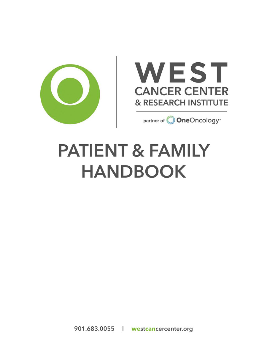Patient & Family Handbook by West Cancer Center - Flipsnack