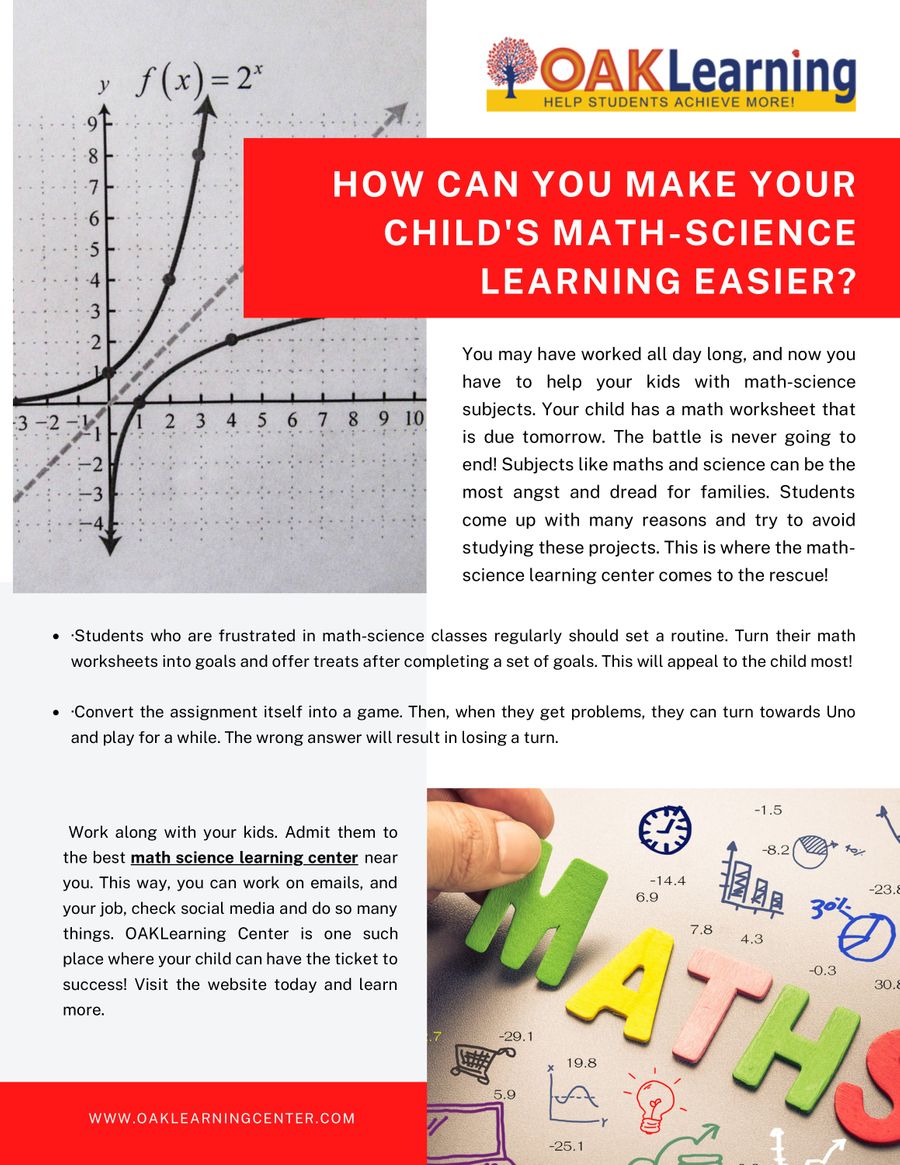 How Can You Make Your Child's Math-Science Learning Easier by ...