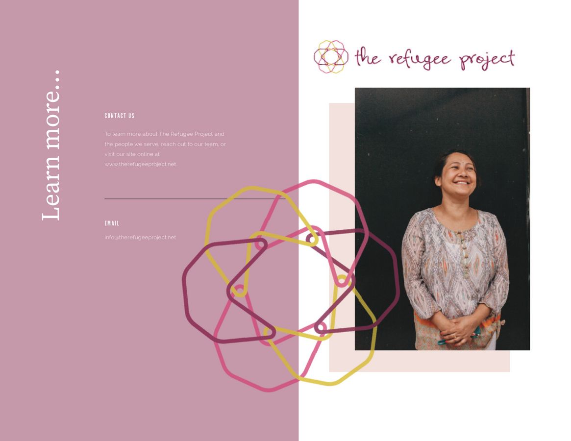 The Refugee Project Pamphlet by Gentry Wilson - Flipsnack
