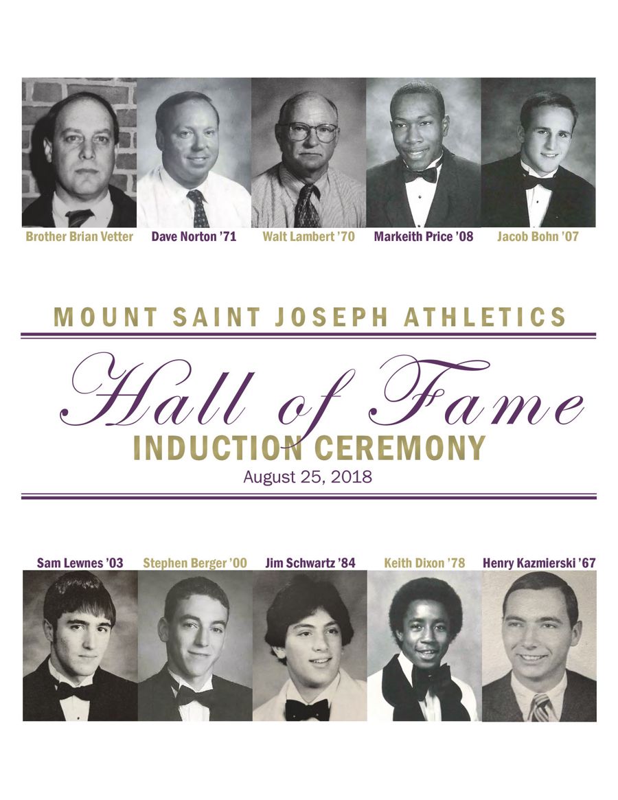 Hall of Fame 2018 Program by Mount... - Flipsnack