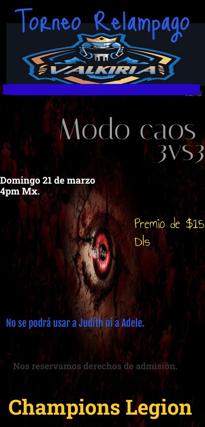 Torneo relampago Clan Valkiria by andes menodoza - Flipsnack