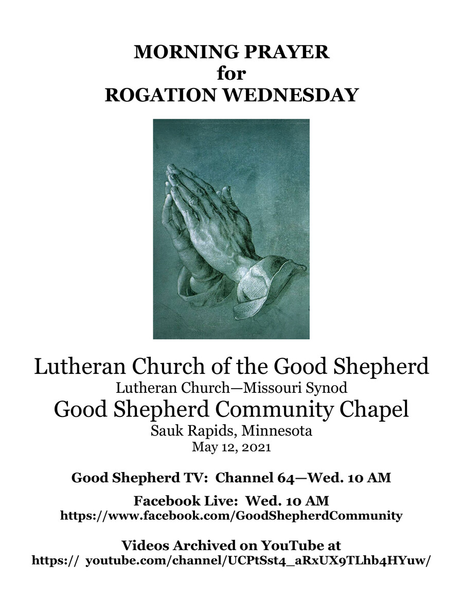 2021 5 12 Midweek Worship Morning Prayer for Rogation Wednes by Jodi ...