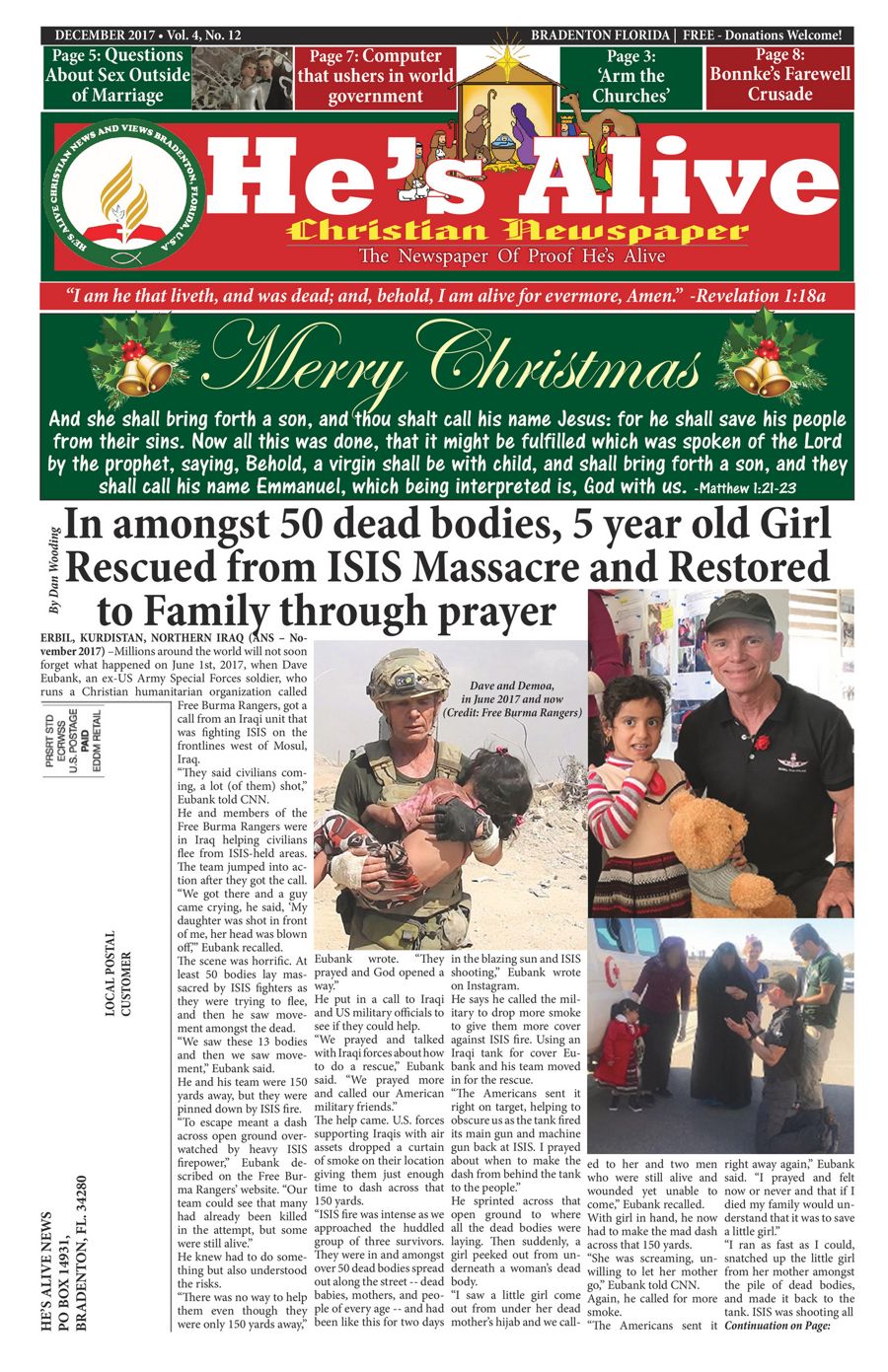 HE'S ALIVE NEWS DECEMBER-2017 edition by Hes Alive... - Flipsnack