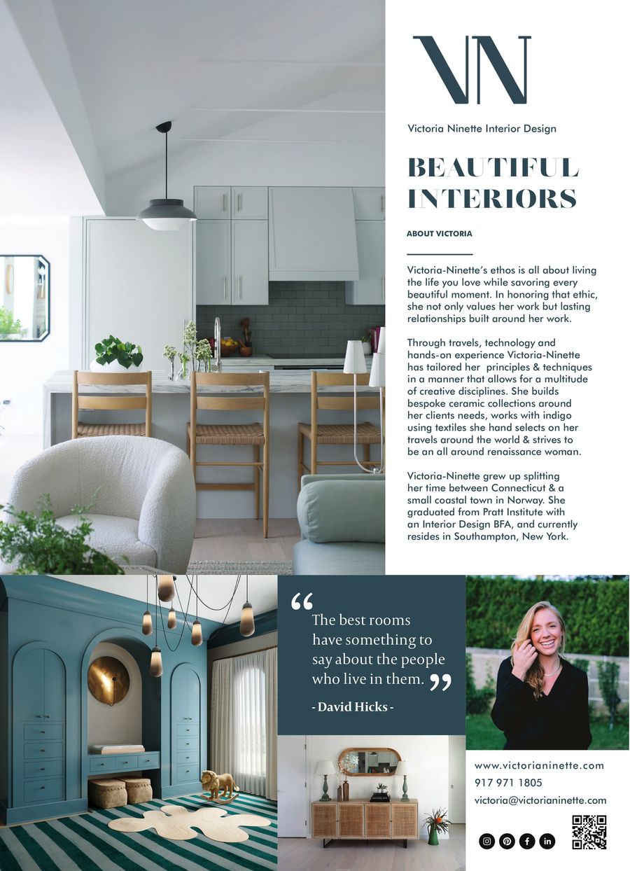 Victoria Ninette Inc - Hamptons, NY - FULL PAGE ADVERT by Design ...