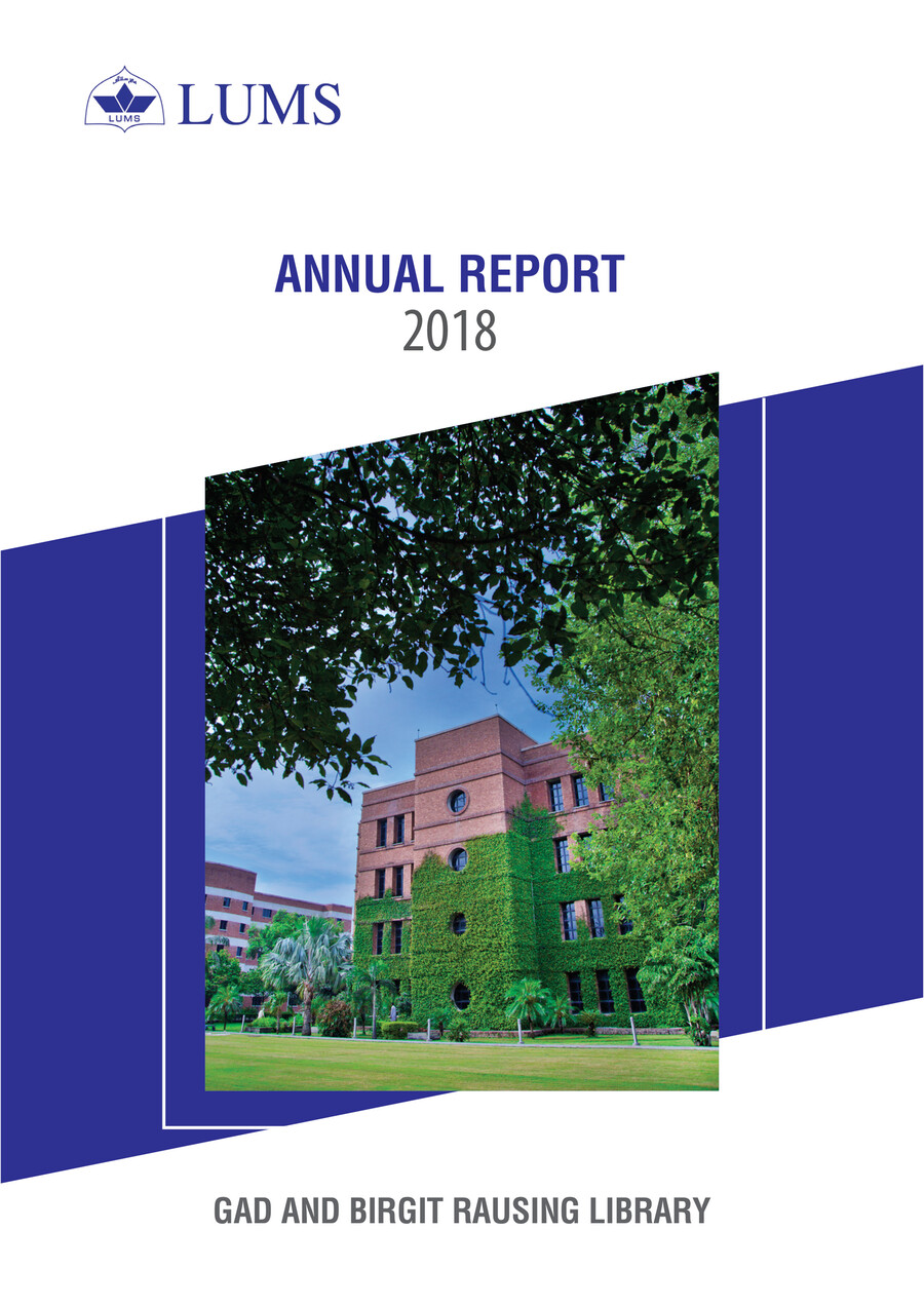 Library Annual Report 2018 by LUMS - Flipsnack