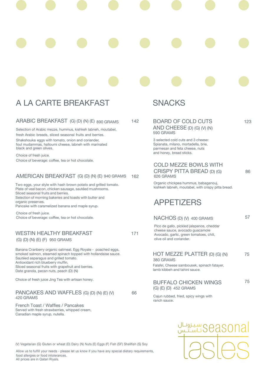 Seasonal Tastes Menu by The... - Flipsnack