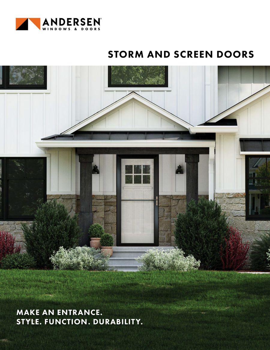 Andersen Storm and Screen Doors Comparison by andersenwindows - Flipsnack