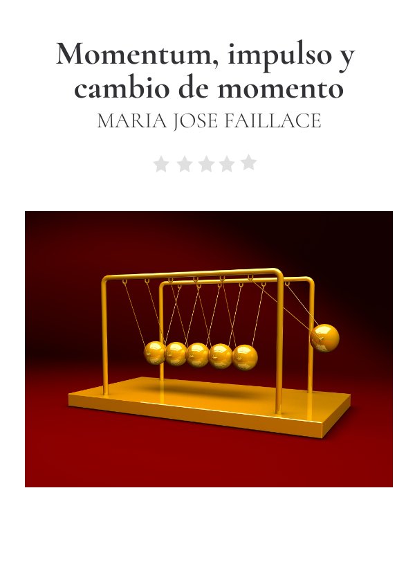 Momentum, impulso y cambio de momento by Maria... - Flipsnack