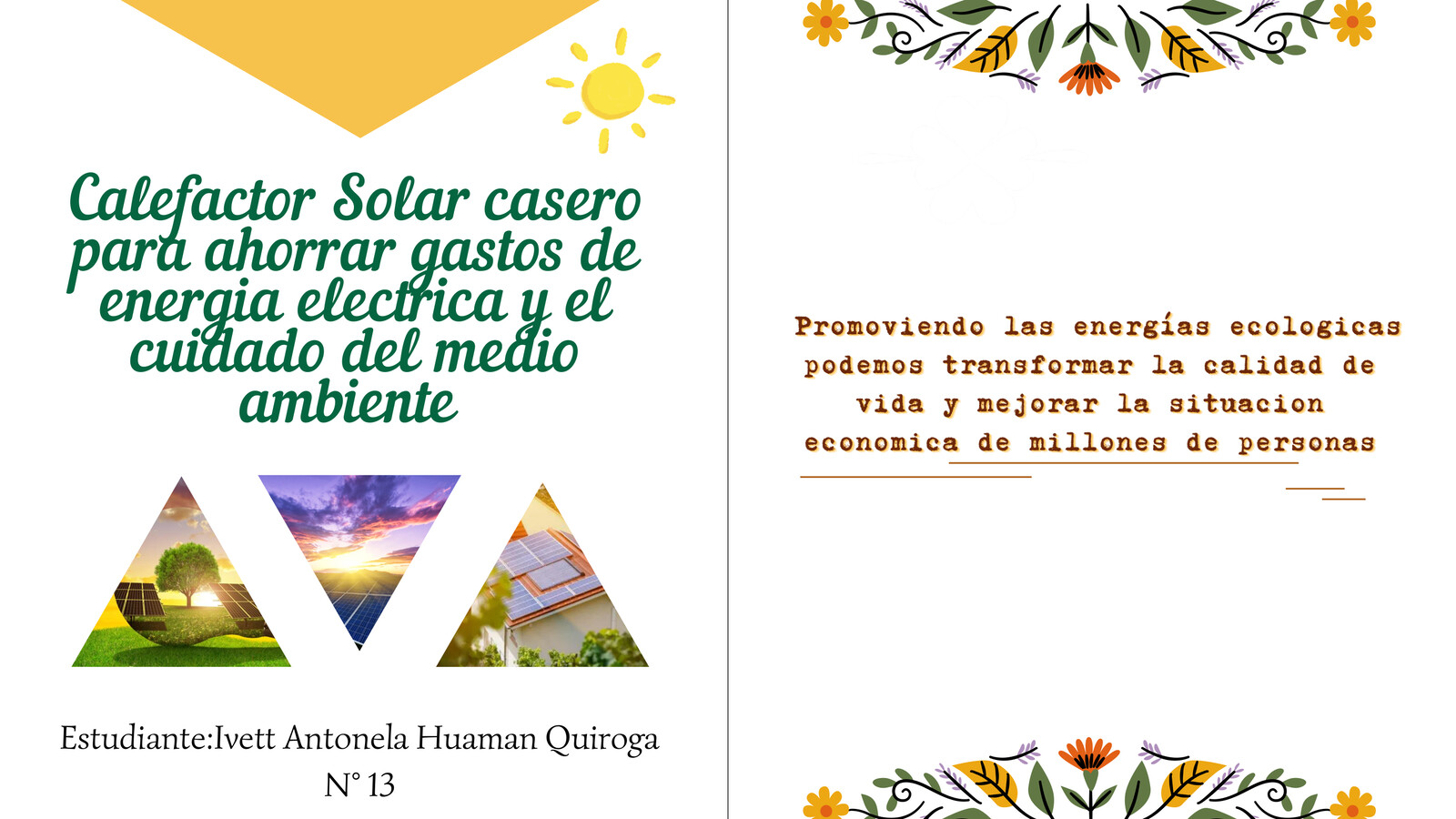 Prototipo- Díptico Paneles solares caseros by Anto hq - Flipsnack