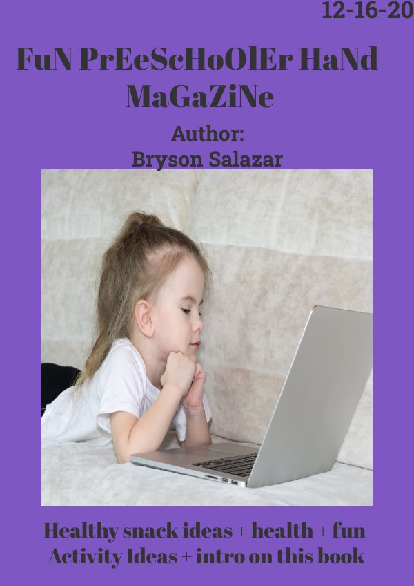Fun Preschool Hand Magazine by Bryson - Flipsnack