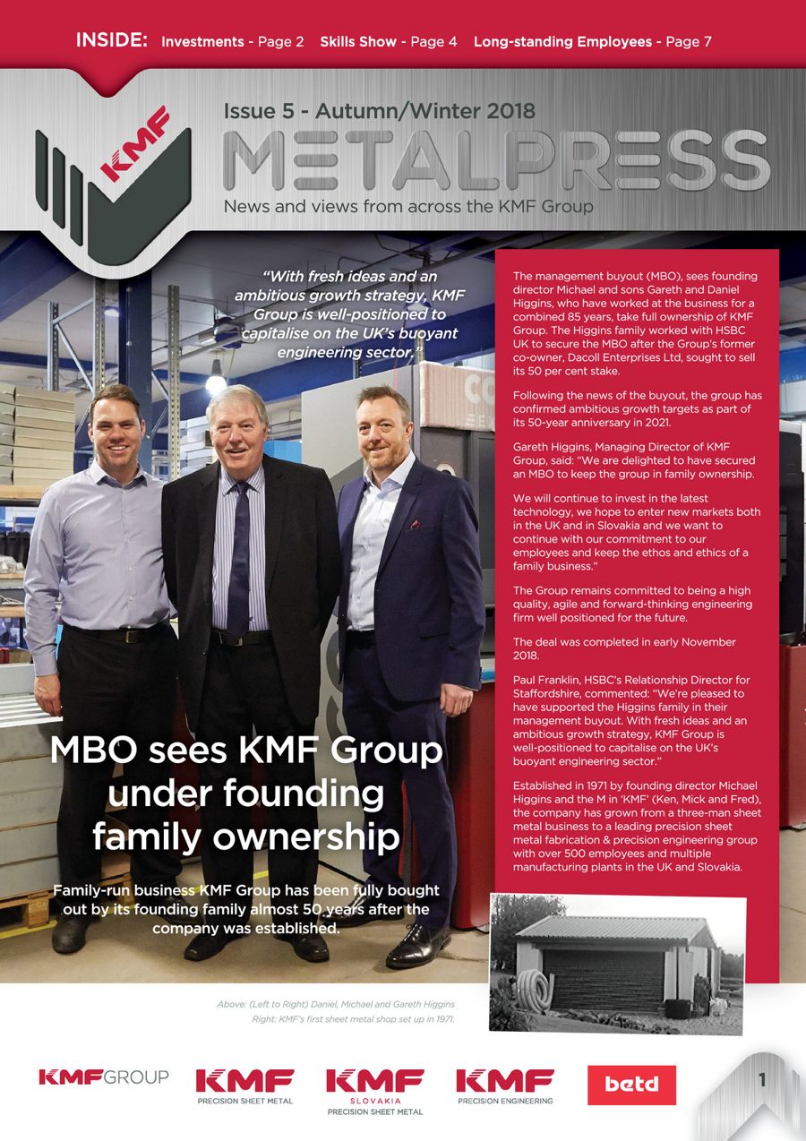 KMF MetalPress Issue 5 by KMF Group - Flipsnack