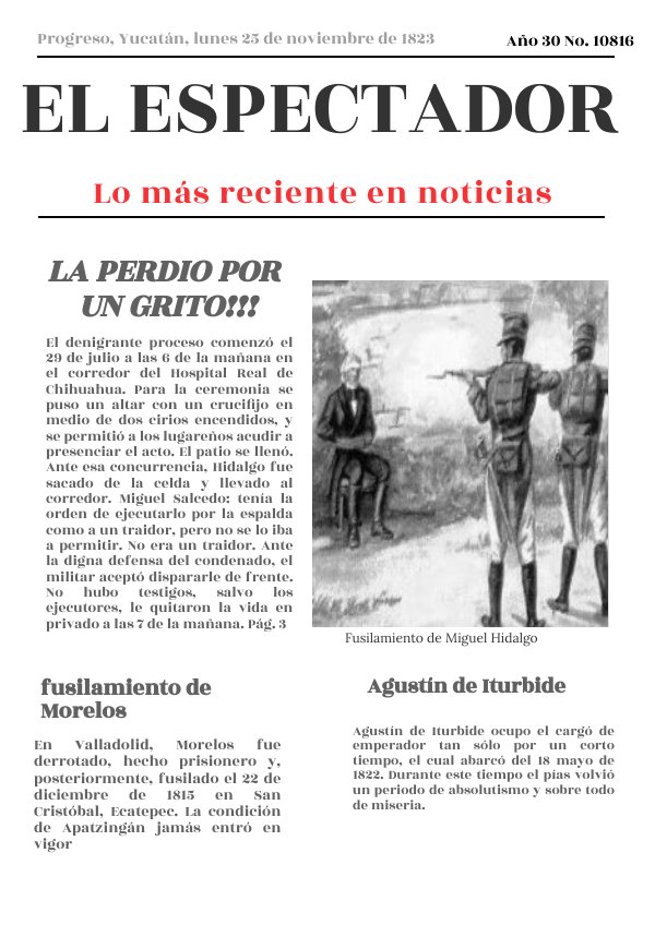 Periódico Histórico by mariana - Flipsnack
