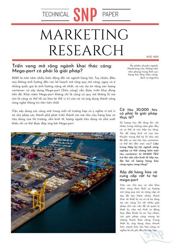 SNP Technical Paper No.1 by Chi Vu Phuong - Flipsnack