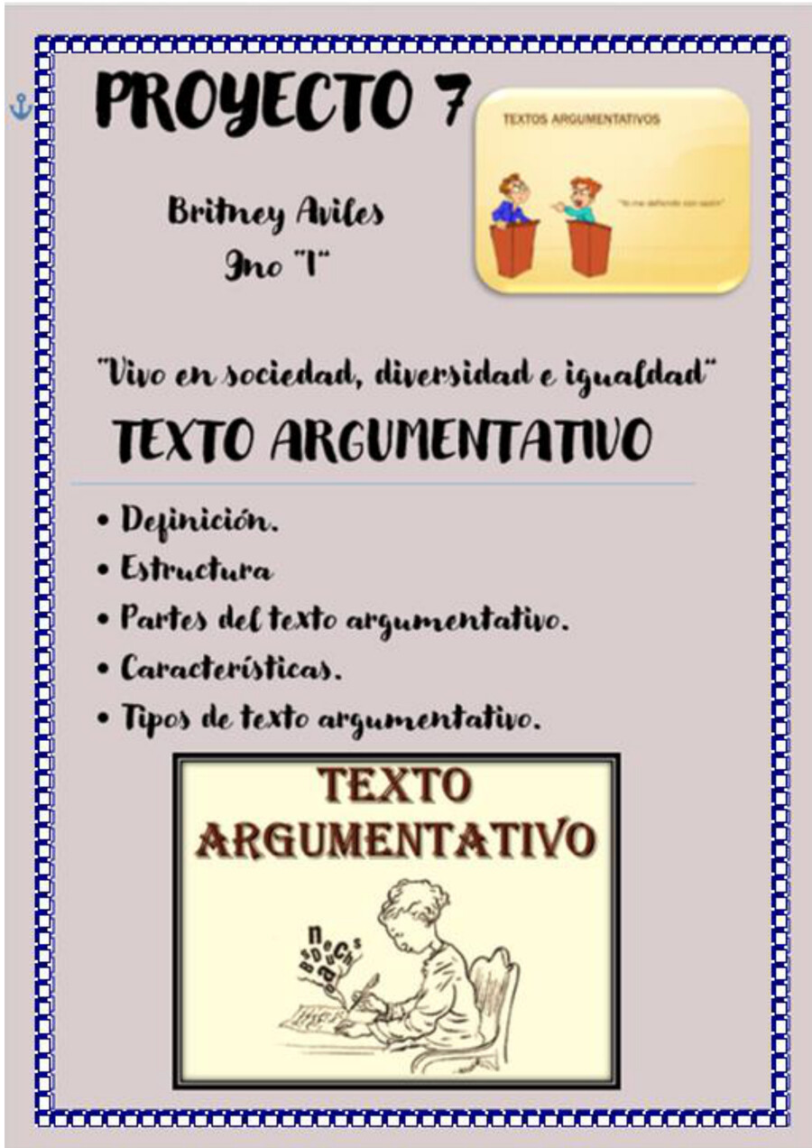 Catalogo El Texto Argumentativo Britney Aviles 9noI PDF by Britney ...