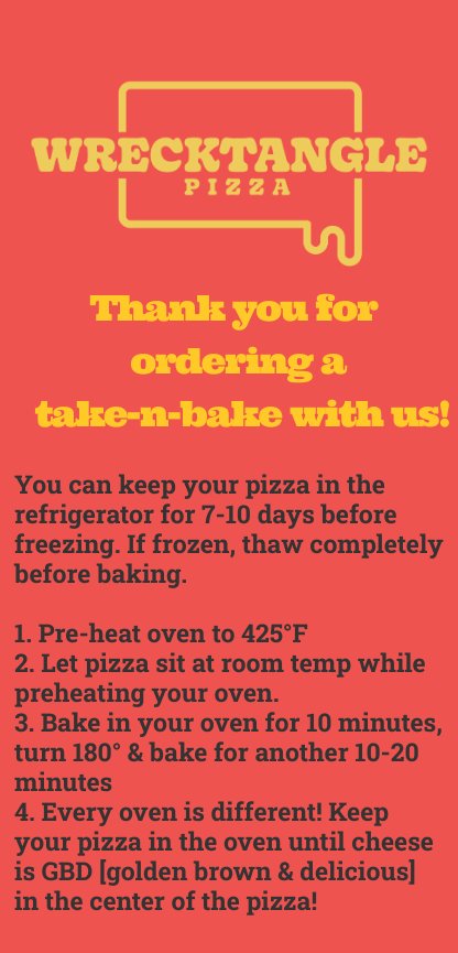 TAKE-N-BAKE INSTRUCTIONS by Breanna Evans - Flipsnack