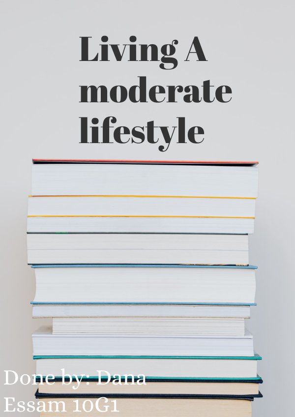 Living Moderate Lifestyle (Dana Essam) (10G1) by DANA ELHARON - Flipsnack