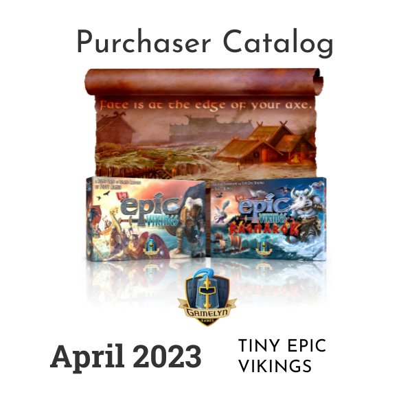 Tiny Epic Vikings Purchaser Catalog by Nathan F Hatfield - Flipsnack