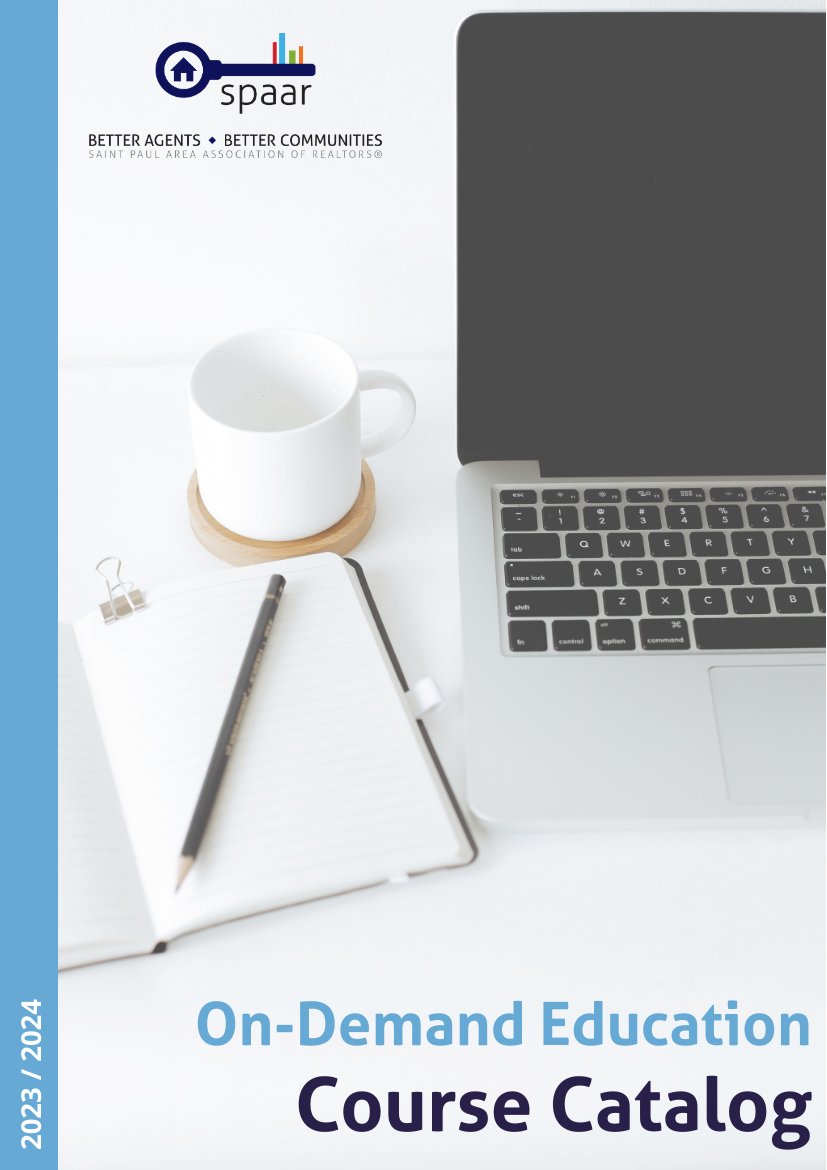 On-Demand Education Course Catalog by St. Paul Area Association of REAL ...