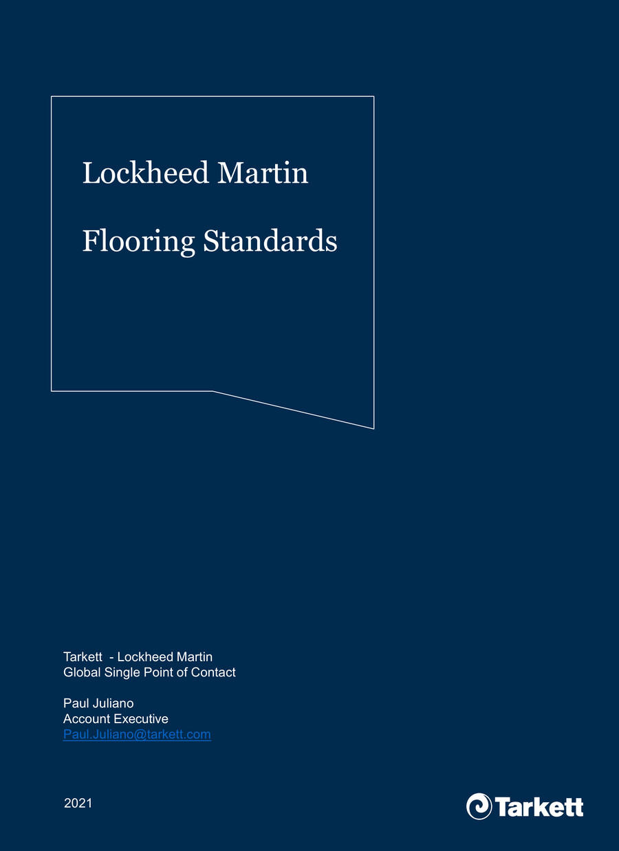 Lockheed Martin Tarkett Flooring Standards Product Guide_FINAL by Sara ...