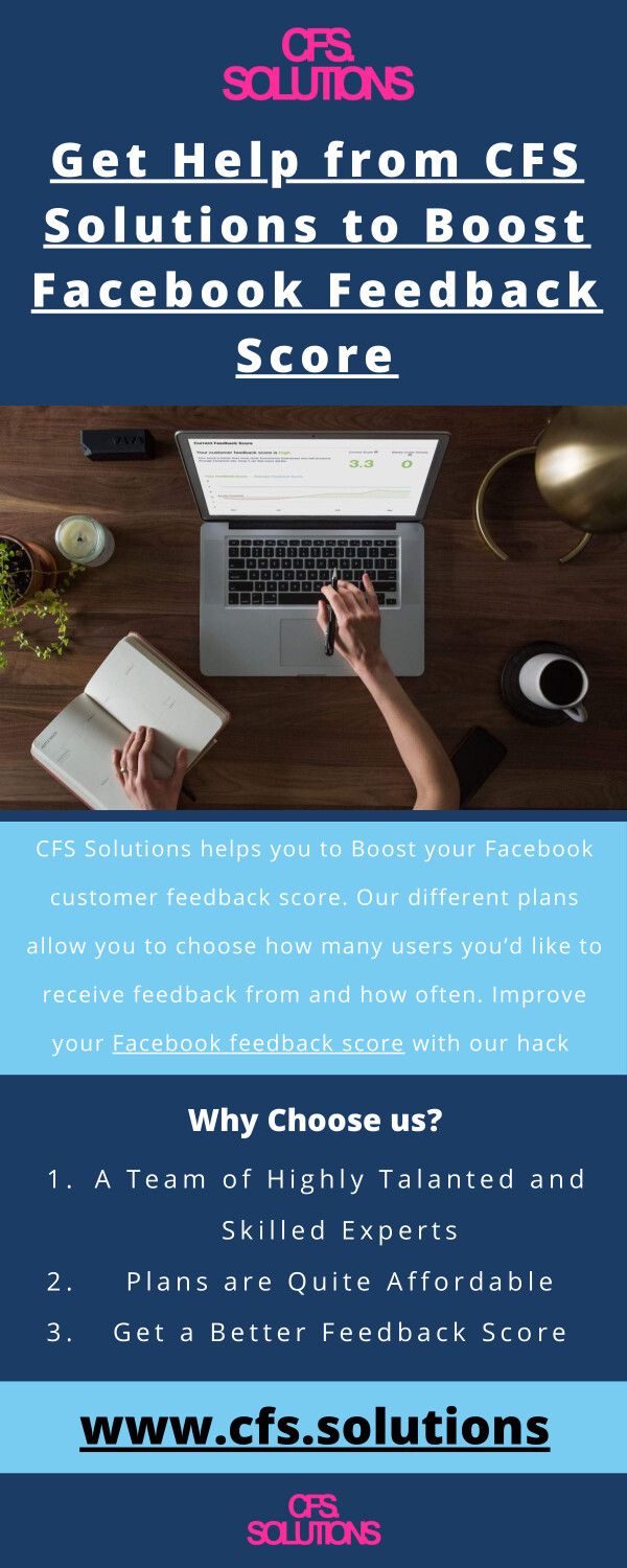 Get Help from CFS Solutions to Boost Facebook Feedback Score by cfs ...