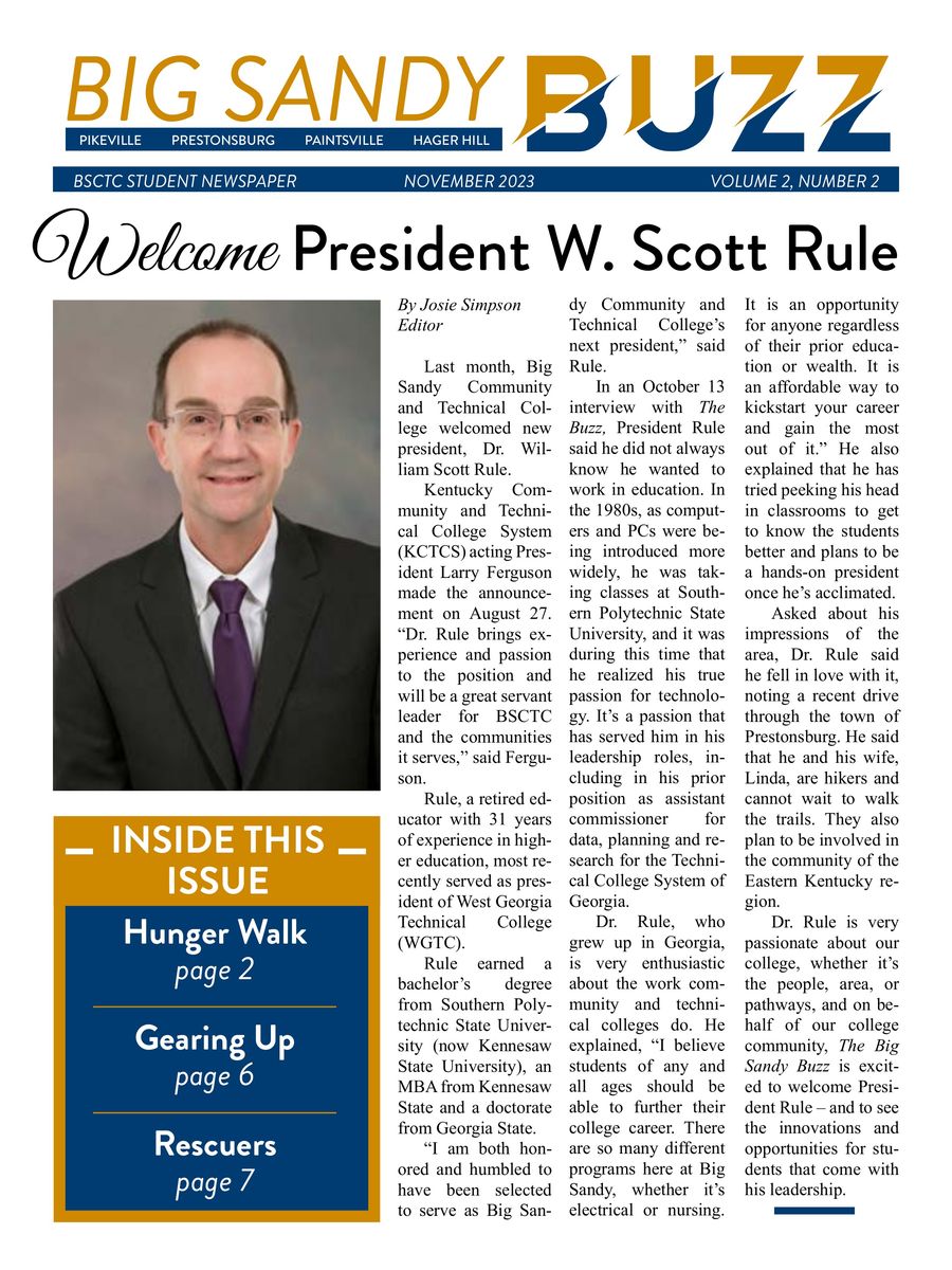 Buzz Page November 2023 In-house print Layout by Lori Lewis - Flipsnack