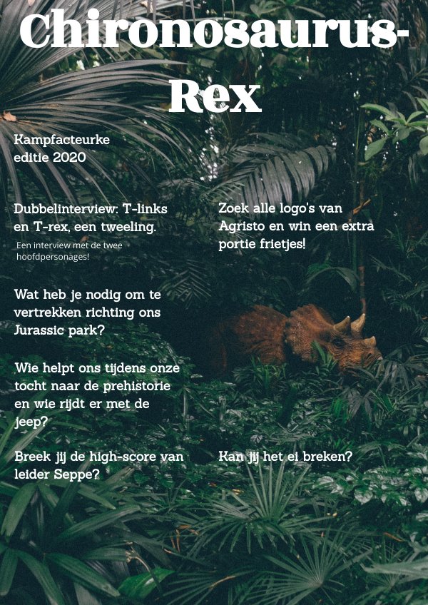 Chironosaurus Rex - 2020 by Sander Verhamme - Flipsnack