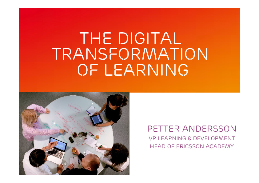 Digital Transformation of Learning by Susan Eng - Flipsnack