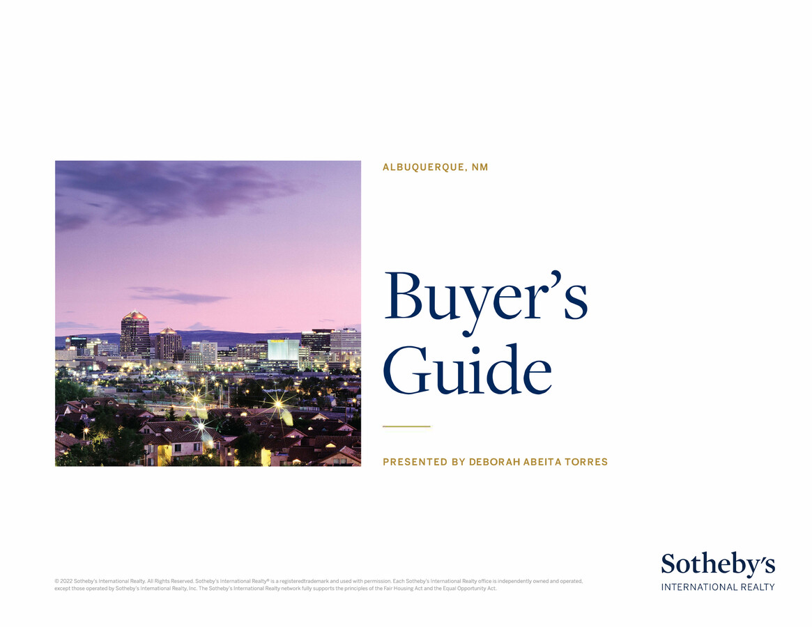 Deborah Abeyta Torres| Albuquerque Relocation Buyer Guide 20 by Sotheby ...