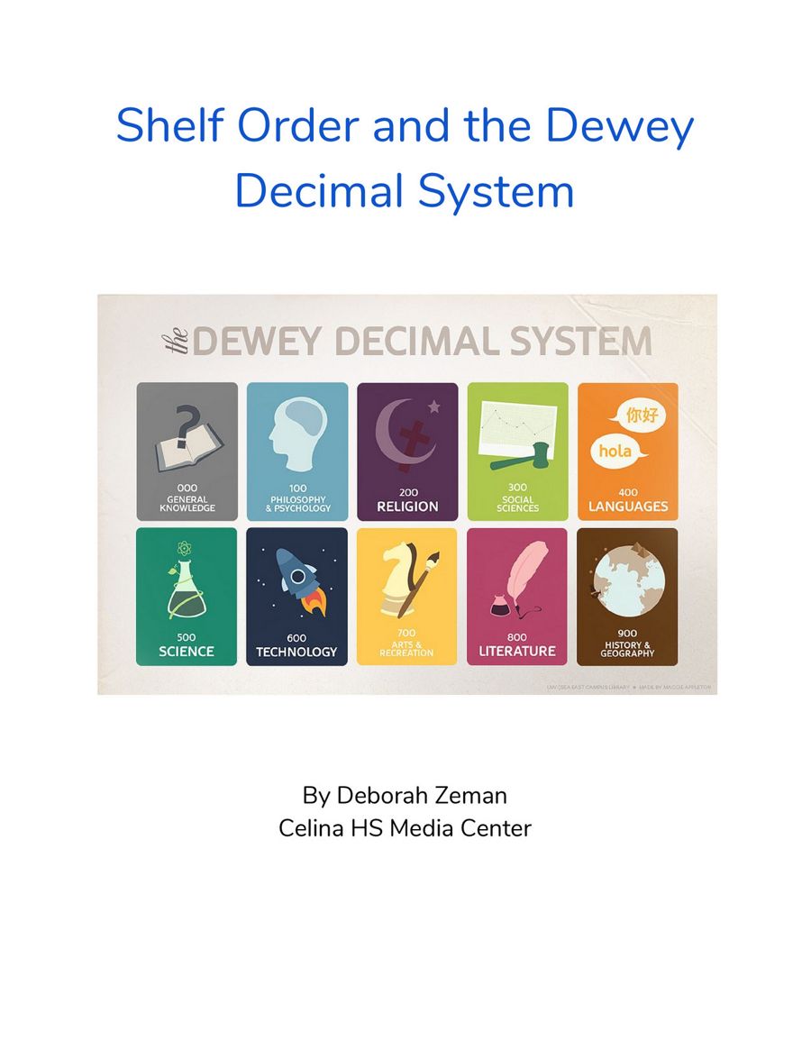 Shelf Order and the Dewey Decimal System by Deborah Zeman - Flipsnack