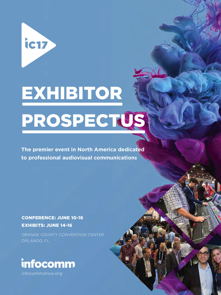 InfoComm 2017 Exhibitor Prospectus by infocomm - Flipsnack