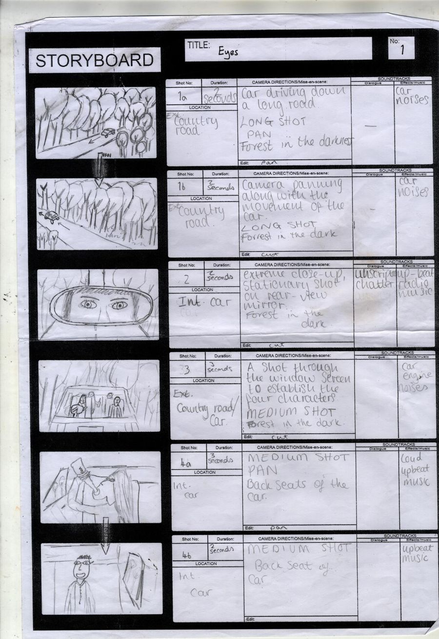 Pre-production: storyboards by Rosie - Flipsnack
