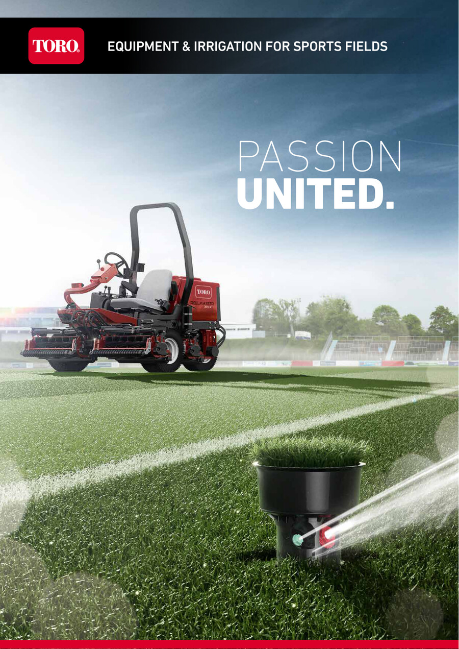Toro Sport Fields Brochure, Passion United, EN-GB by The... - Flipsnack
