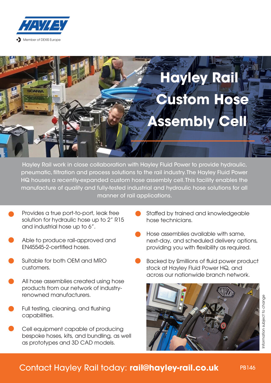 PB146 Hayley Fluid Power Hose Cell [RAIL] by HAYLEY DEXIS - Flipsnack