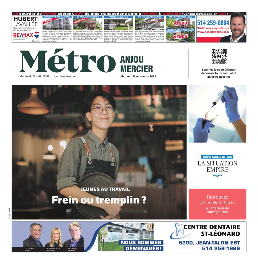 Metro - Anjou-Mercier - 16 novembre 2022 by Metro Media - Flipsnack
