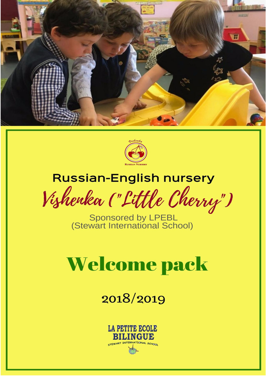 Welcome pack 2018 2019 Nursery by cherry19profile - Flipsnack