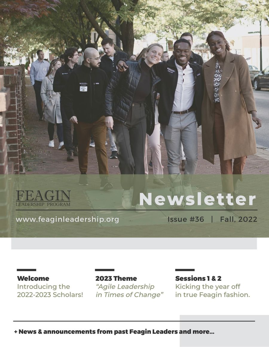 Feagin Leadership Program Newsletter #36 DIGITAL by FEAGIN... - Flipsnack
