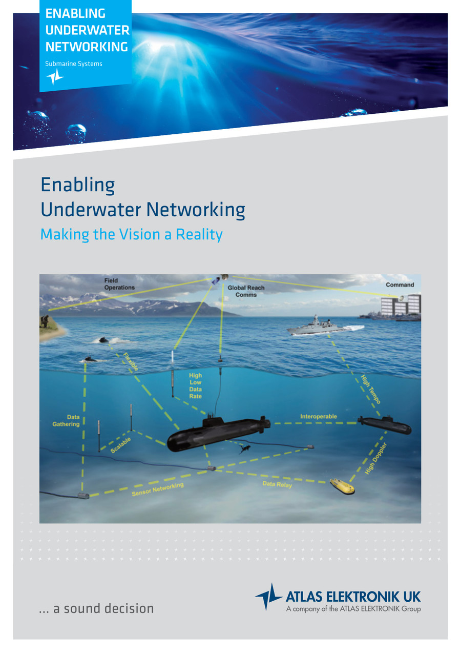 Enabling Underwater Networking by AEUK - Flipsnack