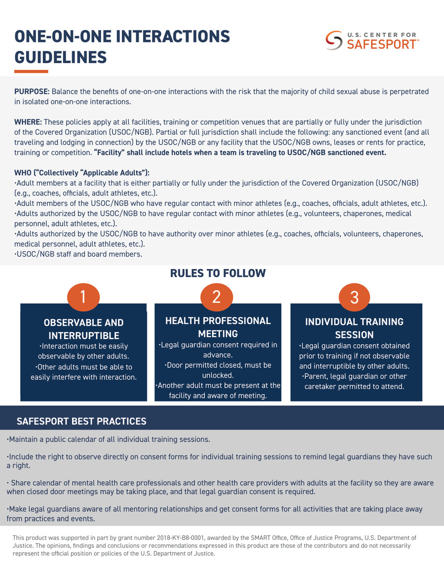 One-on-One Interactions Guidelines by sarah.linehan - Flipsnack