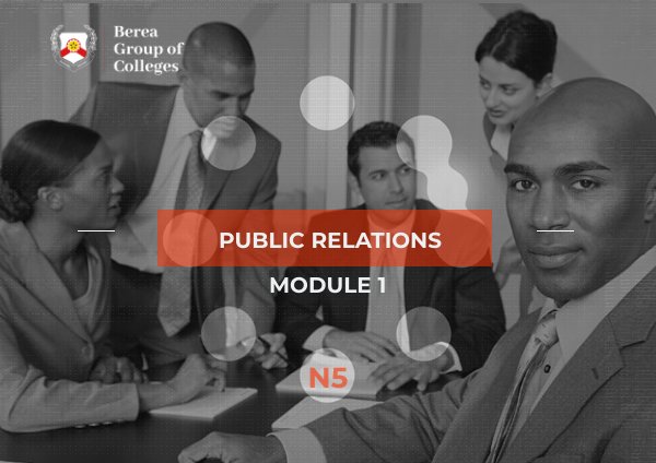 Public Relation N5 Module 1 by E-Publishing - Flipsnack
