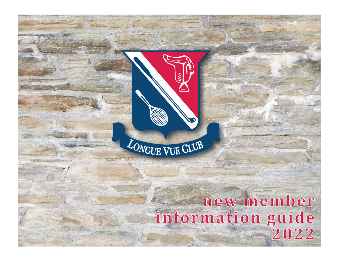 new member guide 2022 by Longue Vue Club