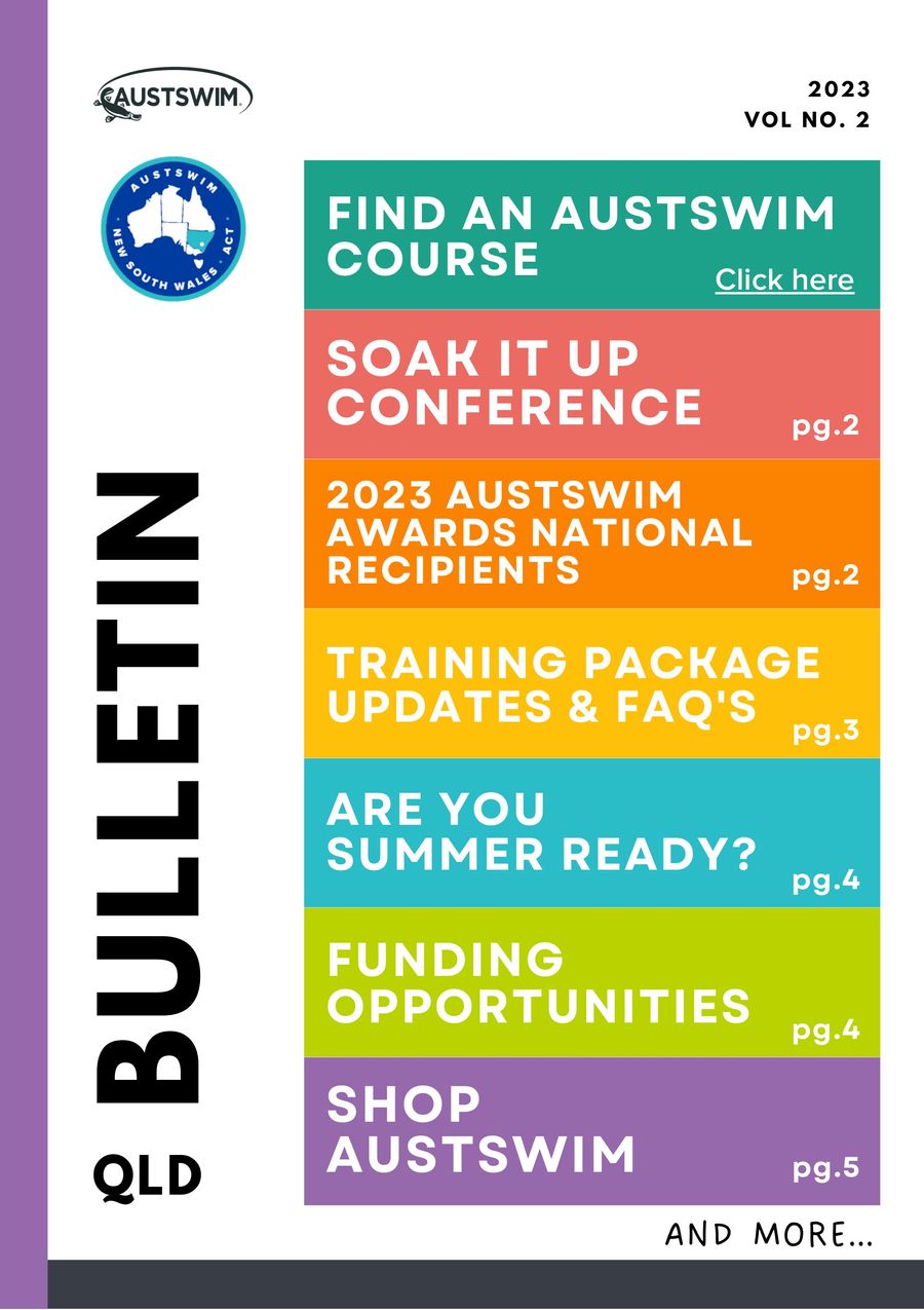 The QLD Bulletin Vol 2 by AUSTSWIM - Flipsnack