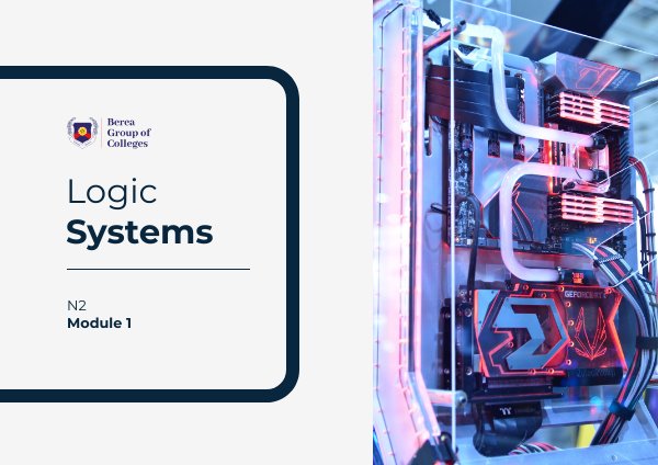 Logic System N2 Module 1 by E-Publishing