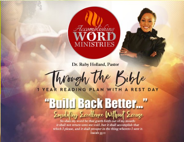 Accomplishing Word Ministry Women's 2021 Scripture Calendar by Glad ...