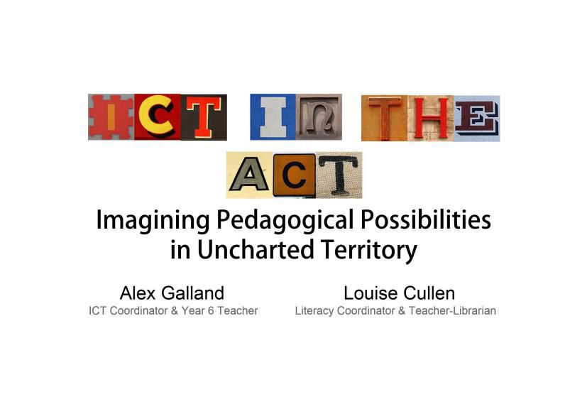 ICT in the ACT 2015 by louisecullen - Flipsnack