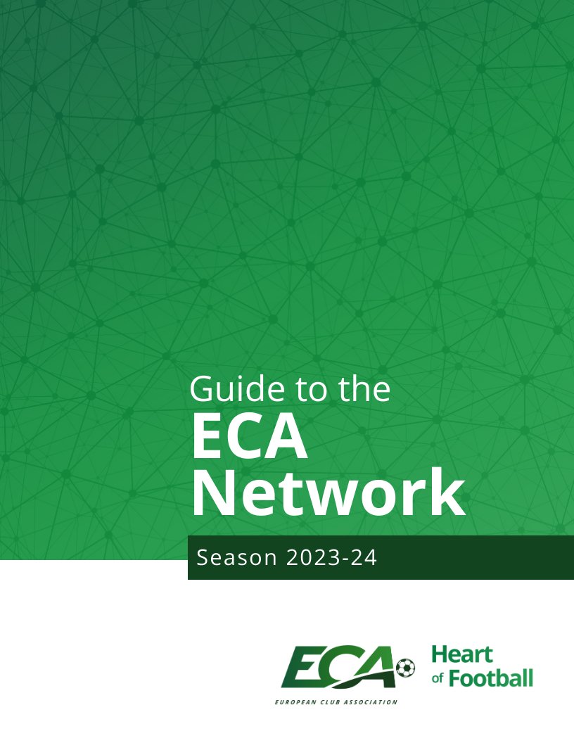 Guide to the ECA Network 2023/24 by Michael - Flipsnack
