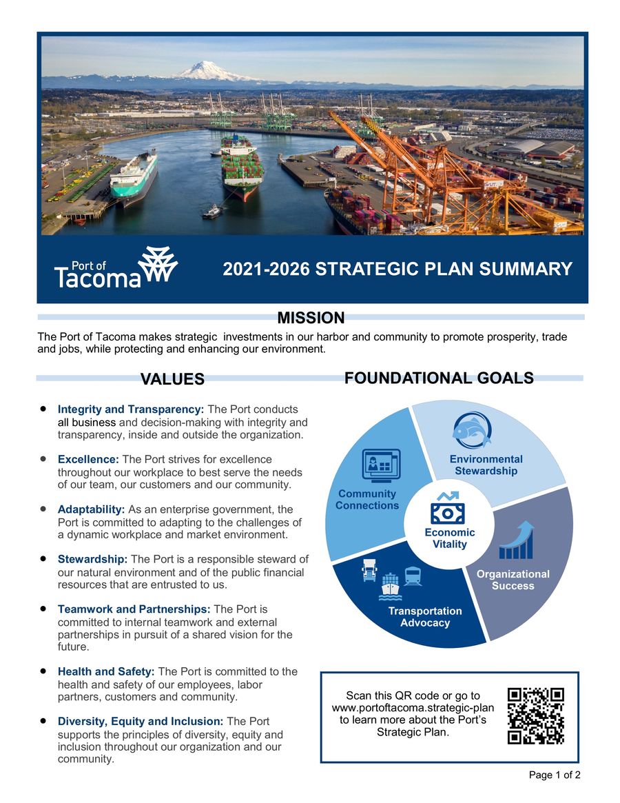 2021-2026 STRATEGIC PLAN SUMMARY by Leah Ammon - Flipsnack