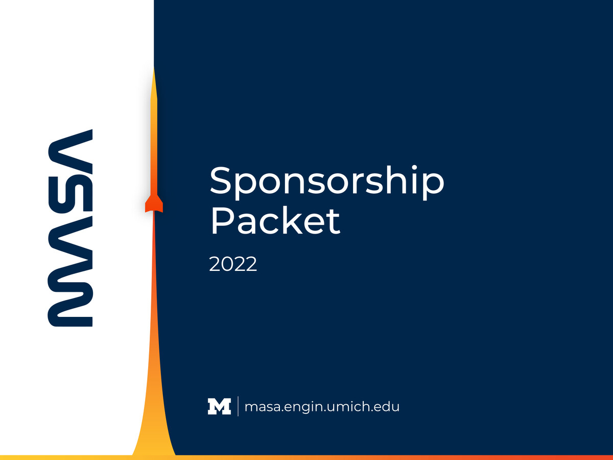 MASA Sponsorship Packet April 2022 by MASA Rockets - Flipsnack
